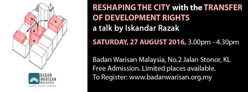 Transfer of Development Rights by Iskandar Razak « © 2025 BADAN WARISAN ...