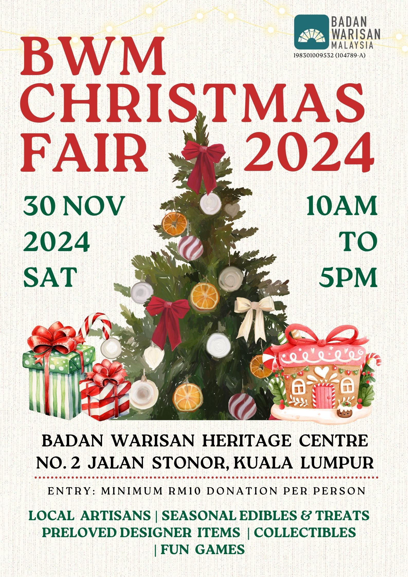BWM Christmas Fair 2024 « © 2026 BADAN WARISAN MALAYSIA. All rights ...